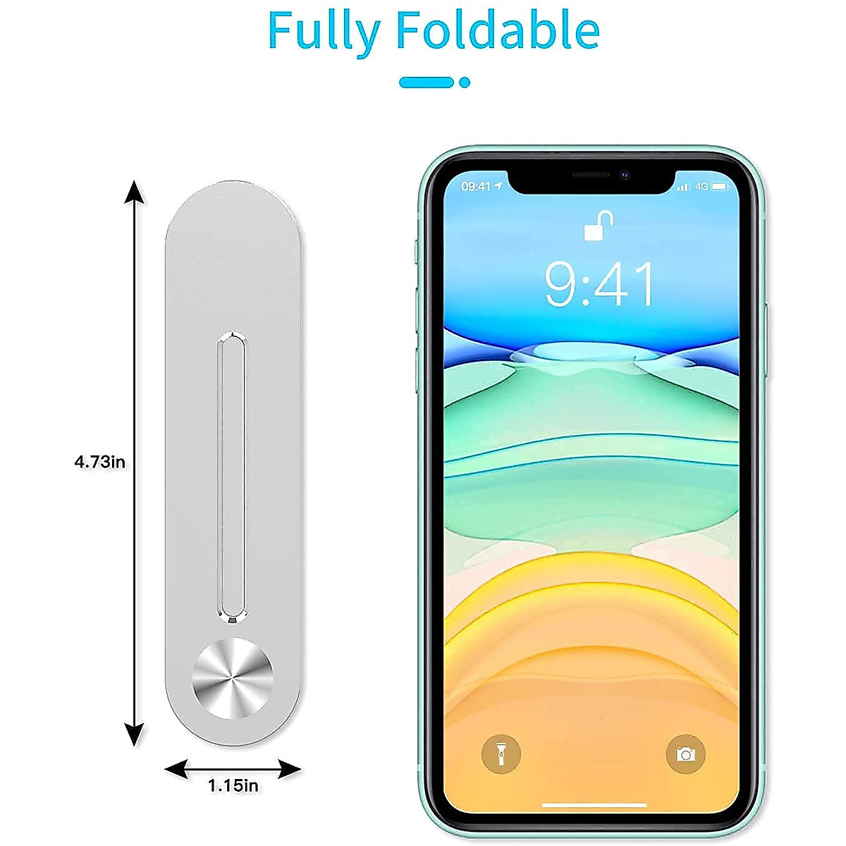 adjustable laptop phone holder magnetic - Premium Aluminum Adjustable Laptop Extension Holder Slim Portable Foldable Side Mount Clip Stand for smart Cell Phone Computer Laptop Extension Bracket