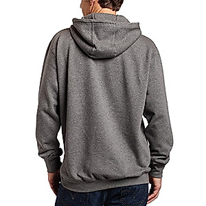 Caterpillar Men's Trademark Hoodies with Embroidered CAT Front Logo, S3 Cord Management System and Pouch Pocket, Dark Heather Grey, 3X Large