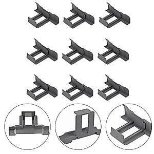 TEHAUX 10Pcs Photovoltaic Panels Water Drained Away Clip Remove Stagnant Water Clips