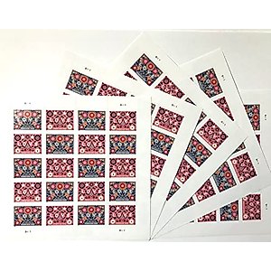 2022 Love US Postal Forever First-Class Self-Adhesive Postage Stamps Holiday, Weddings, Celebrations, Valentine's Day (5 Sheets of 20 Stamps) 100 Stamps in Total