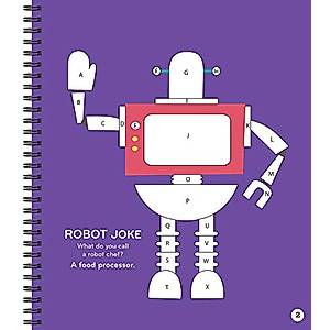 Brain Games - Sticker by Letter: Robots (Sticker Puzzles - Kids Activity Book)