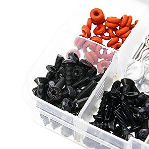 prorcmodel 270 in One Set Screws Box Repair Tool Kit for 1/10 HSP RC Car DIY Kits 94188