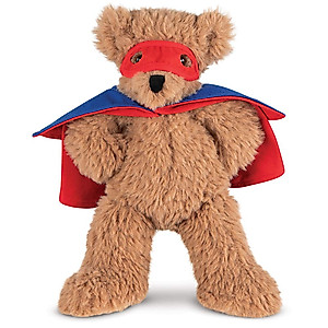 Vermont Teddy Bear Hero Bear - Stuffed Animals for Boys and Girls, 13 Inch, Brown, Super Soft