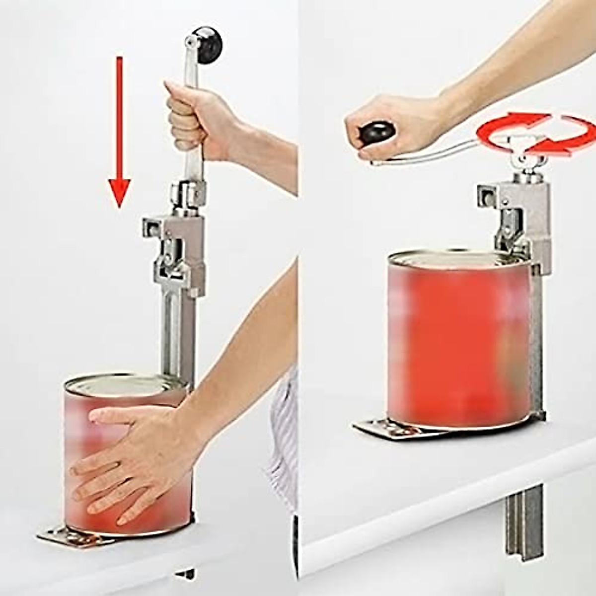 Commercial Can Opener Industrial Can Opener 13inch Heavy Duty Table Bench Clamp Kitchen Restaurant (#1)