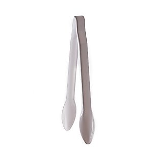 Set of 3 - Heavy Duty White Serving Tongs - 12 inch - Plastic Disposable Salad Tongs - High Heat Plastic, Catering, Salads, Bakery, Buffets, BBQ, Ice, Hot and Cold Foods (12")