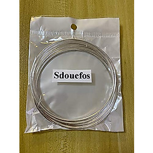 Sdouefos Classic 6pcs Lots 925 Silver Thin Stackable Polished Bangle Bracelet with Fresh Simple Bracelet Cuff Bangle