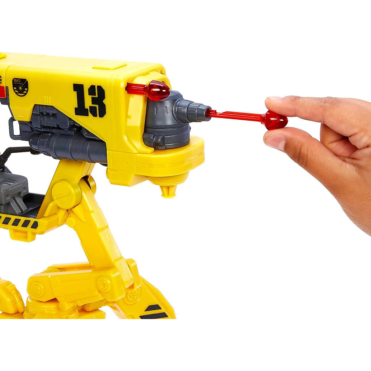 Mattel Disney and Pixar Lightyear Plasma Drill Vehicle, Expandable with Swappable Blaster & 3 Projectiles, Collectible Toy Inspired by the Movie