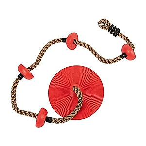 SAFIGLE 1 PC The Swing Playground Swing Plastic Disc Swing Kids Playground Baby Swings for Infants Outdoor Bench Swing Outdoor Climbing Toys Kid Swing Funny Toy Swing Colorful Toy Swing CD