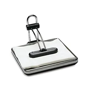 simplehuman Quick Grip Napkin Holder, Stainless Steel