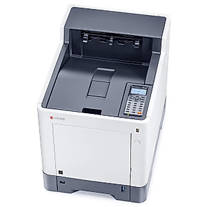 Kyocera 1102TW2US1 ECOSYS P6235cdn Color Laser Printer, Up to 37 PPM, Up to 1200 DPI Printing Quality, 100000 Pages a Month, Mobile Printing Supported, Wi-Fi Connection and WI-FI Direct