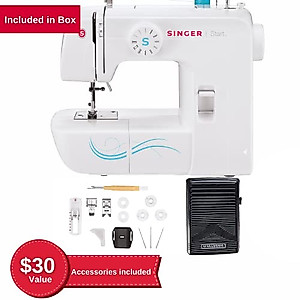 SINGER | Start 1304 Sewing Machine with 6 Built-in Stitches, Free Arm Sewing Machine - Best Sewing Machine for Beginners