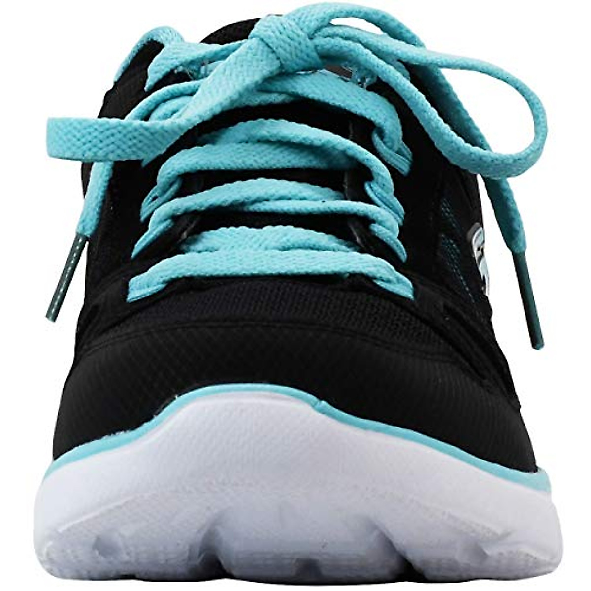 Skechers Women's Summit New World Black/Light Blue Sneaker 10 M US