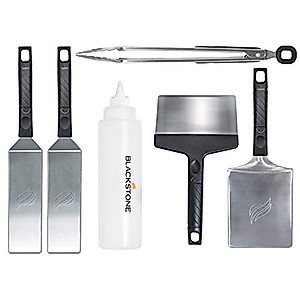 Blackstone 6 Piece Griddle Set with Bonus Griddle Recipe Book