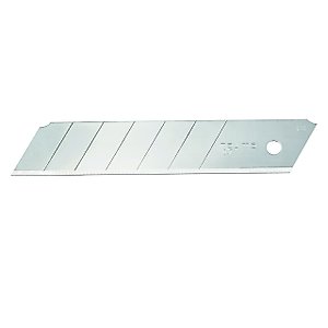 TAJIMA Utility Knives & Blades - 20-pack 1" Rock Hard Box Cutter Snap Blades with Premium Tempered Steel & Ultra-Sharp Edge - LCB-65-20