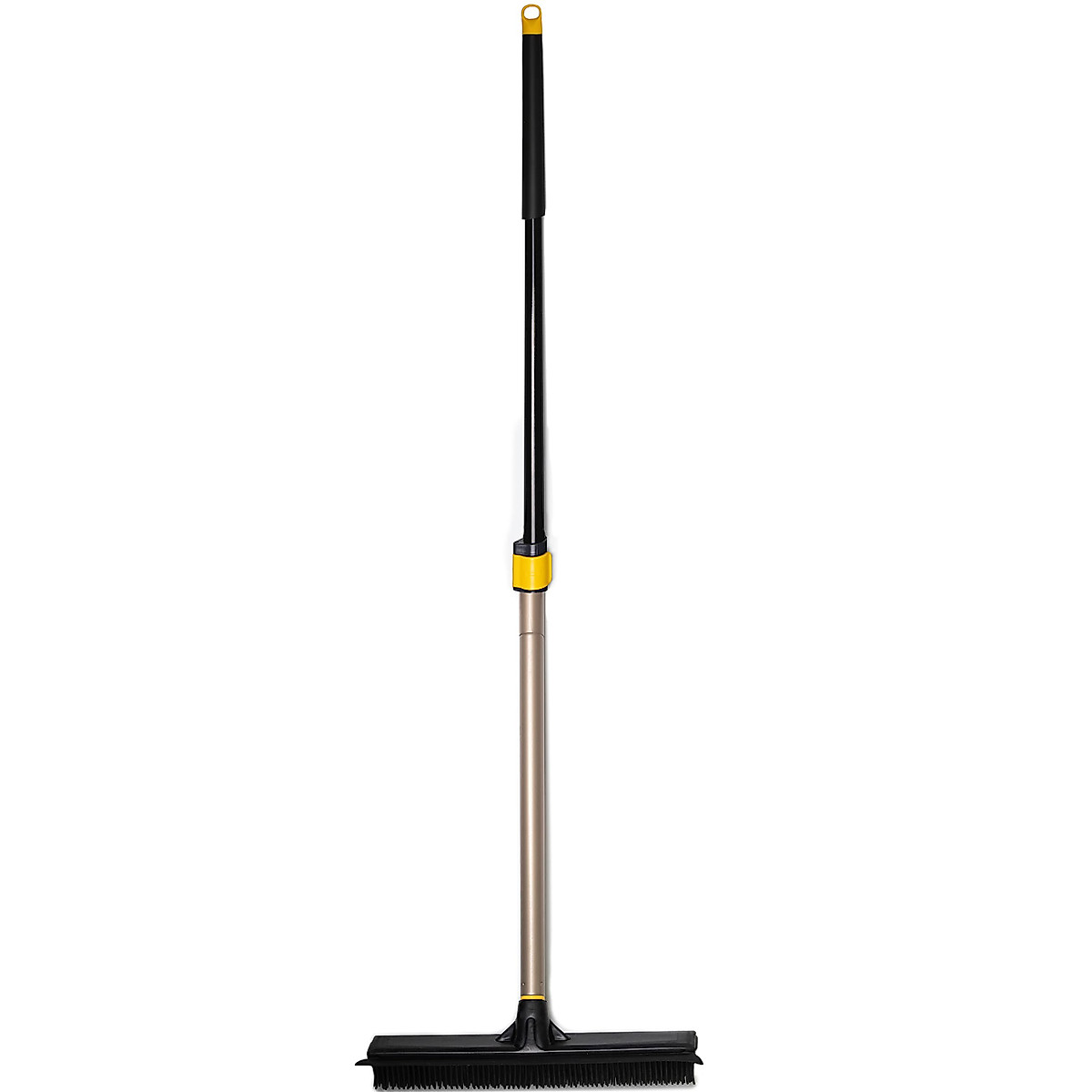 Universal 3 in 1 Broom, Pet Hair Remover Silver and Black