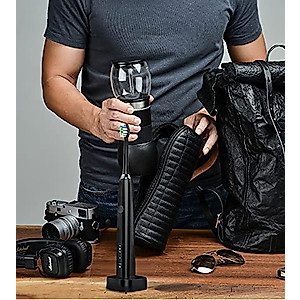 Hanasco Sonic Electric Toothbrush for Adults, 4 Modes with 2 Minute Timer, 8 Brush Heads Included, Whitening Clean 4 Hours Charge for 100 Days Use, Soft Bristles, 38,000 VPM Black