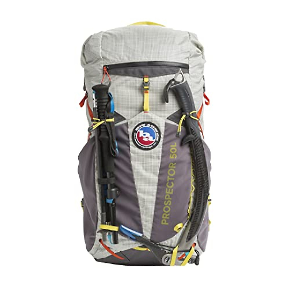 Big Agnes Prospector 50L Backpack for Extended Overnight Hiking, Fog, Large