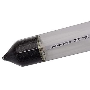 GLTL TM-85 Soil Hydrometer, Grams of Soil Colloids Test, ASTM 152H, 0-60 Grams Range,1.0 Degree Division