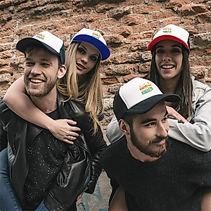 Trucker Hat Esta Mamacita Needs A Margarita Cinco De Mayo Snapback Baseball Cap for Men & Women Adjustable Polyester Red Design Only