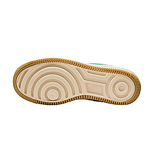 Nike Women's Air Force 1 shoe, Summit White/Neptune Green, 9