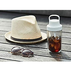 Kinto 20061 To-Go Bottle, White, 12.2 fl oz (360 ml)