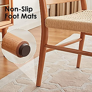 STARY Rattan Dining Room Chairs Set of 2 with Comfortable Woven Seat,Fully-Assembled