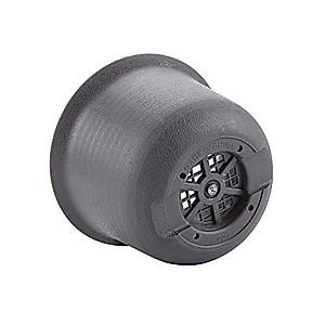 T4U 4.25 Inch Plastic Planter Pots with Saucer Brown Set of 10, Seeding Nursery Planter Pot with Drainage and Tray for Flowers Herbs African Violets Succulents Orchid Cactus Indoor Outdoor