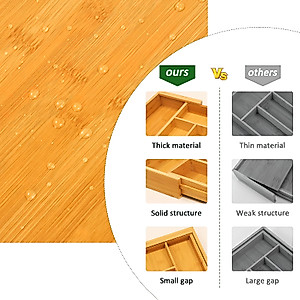 2 Pack Bed Tray Table & 2 Pack Silverware Organizer