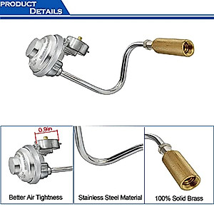 GTVICKY 5010000743 Gas Regulator Replacement Parts Compatible with Coleman Regulator Assembly C001, 1LB Grill Regulator Replacement Compatible with Coleman Roadtrip LEX, LXX Series Portable Grill