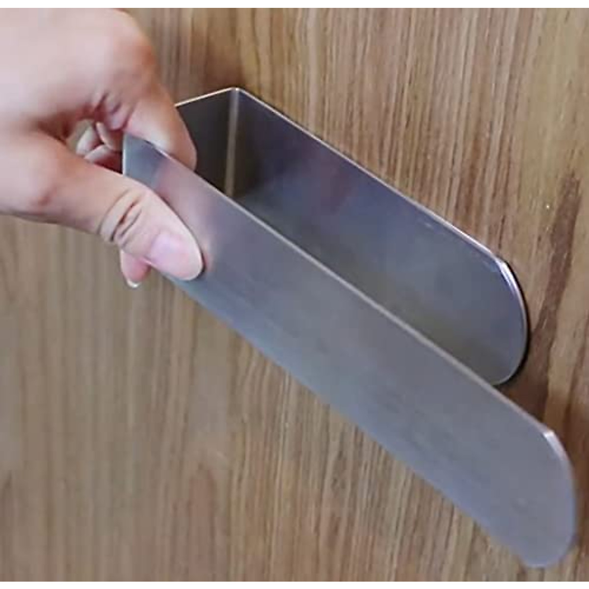 GDFYMI Hand Towel Holder, Towel Rack, Self Adhesive Towel Bar for Bathroom Wall, Stainless Steel Kitchen Hand Towel Hanger (Brushed Nickel, 1Pc)