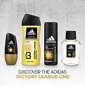 Adidas Victory League Eau De Toilette Spray for Men, 3.4 Ounce
