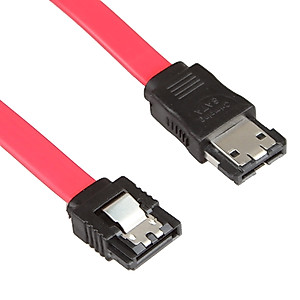 LINESO 2 Pack ESATA to SATA Cable Able to Male M/M Shielded Extender Extension HDD 6Gbps