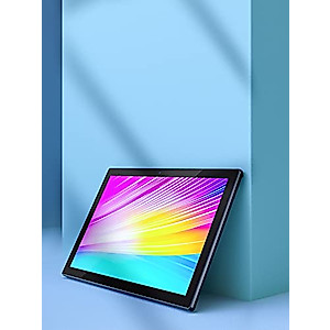 Tablet, 10 inch Tablets Android, 64GB ROM & 512GB Expand, 2+8MP Dual Camera, WiFi, Bluetooth, 1280x800 IPS Touch Screen Computer Tablet PC, 6000mAh Battery, Google GMS Certified Tablets, Black