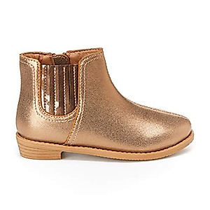 Simple Joys by Carter's Baby Girls' Ella Bootie Chelsea Boot, Tan, 11 M US Little Kid