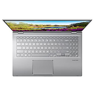 ASUS ZenBook 2-in-1 15.6” Touch 360° Flip Slim Laptop | AMD Ryzen 7 5700U(Beat i7-1180G7) | NVIDIA GeForce MX450 | Backlit KB | Windows 11 | Harman/kardon | w/Mouse Pad (8GB RAM | 256GB SSD)