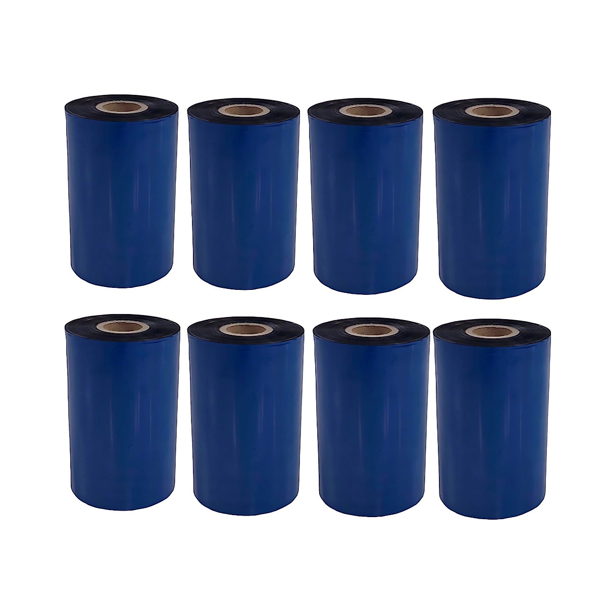 Thermal Transfer Ribbon - Wax 4.33" X 1476' (110mm X 450m) Black 24 Rolls/Case (ZEBRA Printer)