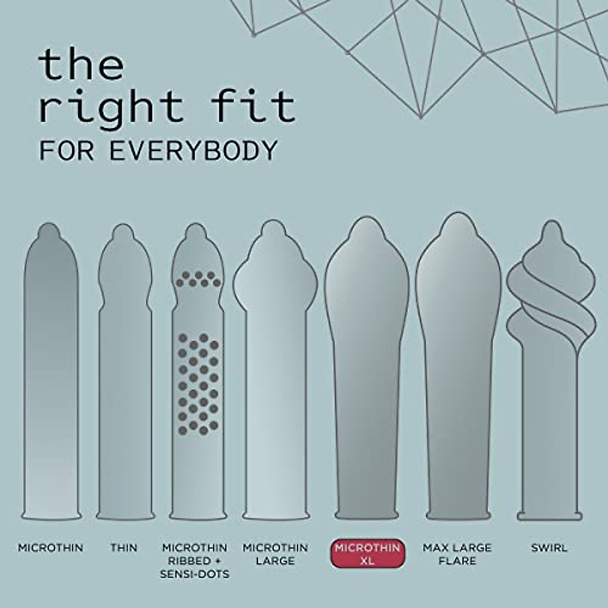 Kimono MicroThin XL, Ultra-Thin Lubricated Condoms, Natural Latex Condoms, Vegan-Friendly, No Latex Odor, Extra Thin, Widest-base Condoms - Enhanced Sensitivity - Pack of 36