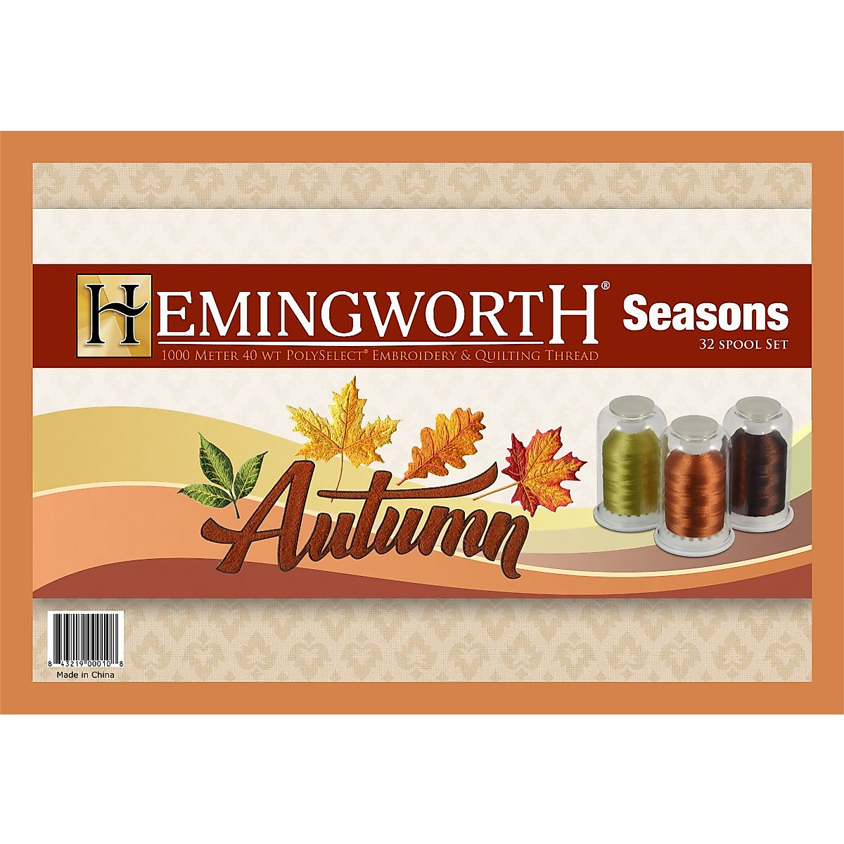 Autumn Hemingworth Seasons 32 Spool Set Embroidery Thread