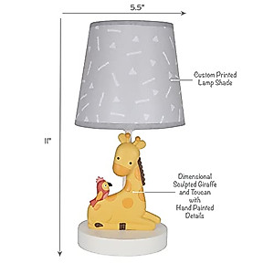 Bedtime Originals Mighty Jungle Lamp with Shade & Bulb