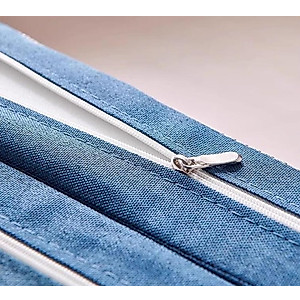 3" Thick Foldable Mattress High Density Foam Floor Guest Bed with Non-Slip Bottom,Single/Twin/Queen/King Size Folding Mattress Portable Travel Camping Mattress (Blue,31"x79"x3")