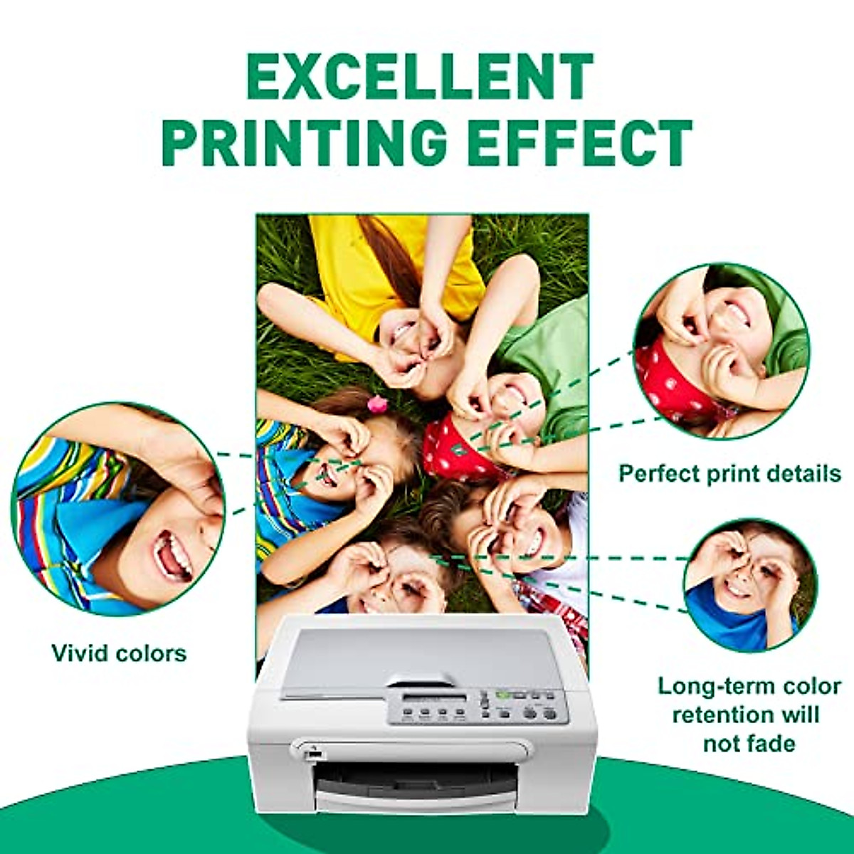 YATUNINK Compatible Ink Cartridge Replacment for Brother LC51BK Ink Cartridge LC51 Ink Cartridges for Brother MFC-230C MFC-240C MFC-440CN MFC-465CN MFC-665CW MFC-685CW MFC-845CW Printer Ink(5 Black)