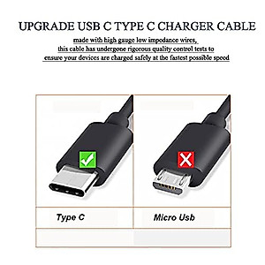 Adhiper Replacement USB C Charging Cable USB C Charger Cord for Sony WH/WF-1000XM5 WH/WF-1000XM4 WH/WF-1000XM3 WH-XB910N XB900N CH710N CH720N CH510N CH520N H910NWireless Headphones (100CM/Black)