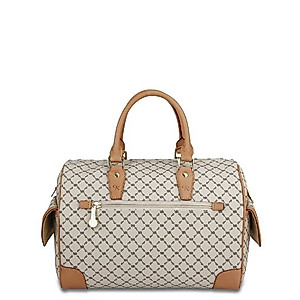 Signature Natural Large Boston Bag