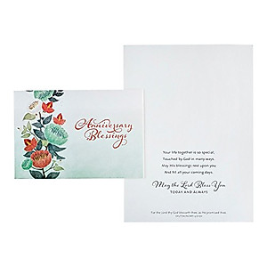 DaySpring Anniversary - Inspirational Boxed Cards - Floral Border - 18561