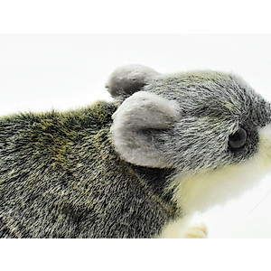 Hansa Plush 5" Grey Hamster