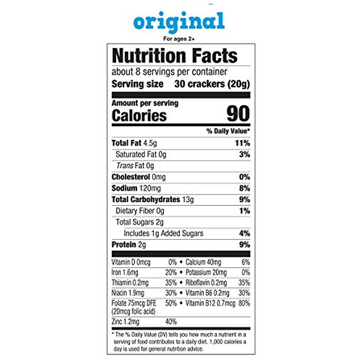 Earth's Best Organic Sesame Street Toddler Crunchin' Crackers, Original, 5.3 oz. Box