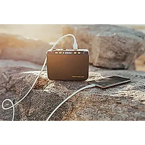 ROCKSOLAR WEEKENDER RS81 88Wh, 80W PEAK 120W, 24000mAh, AC/DC output + 5 USB, compact and ultra-lightweight (1.9LB), easily fits into a handbag/backpack, a perfect day-tripping companion.