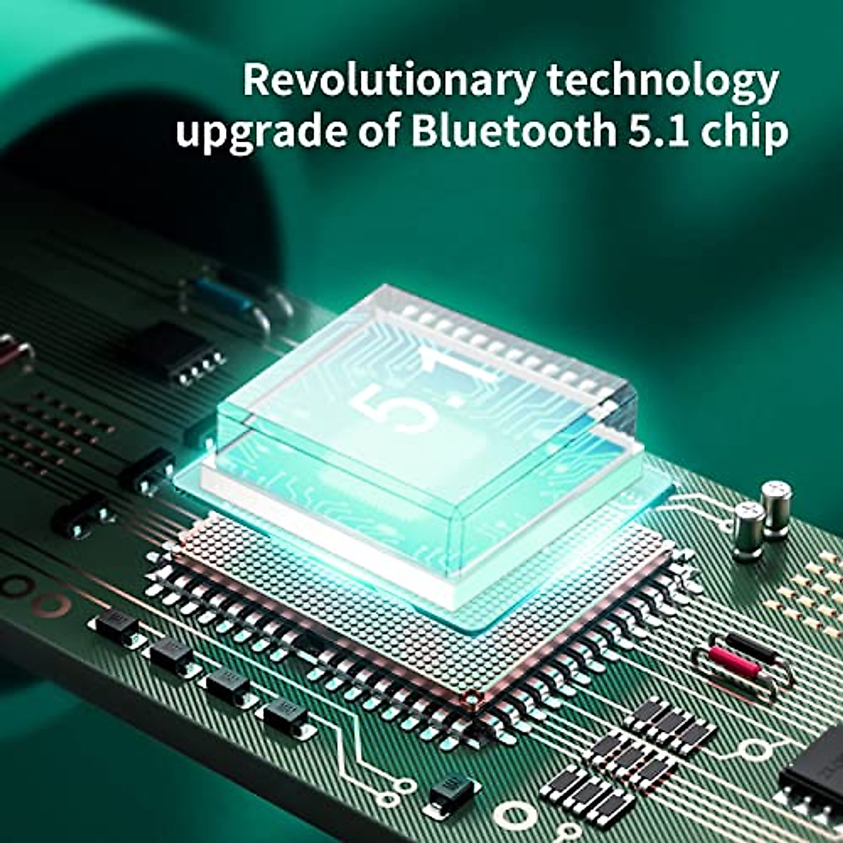 Togetface Wireless Earbuds for Kids Gaming Earphones Built-in Microphone 36H Playback Time IPX5 Waterproof Compatible for iOS and Android,Includes Charging case and 3 Sizes of Headphone Kinder.