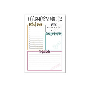 Teacher Notepad | Teacher Appreciation Gifts | Made in the USA (Teacher Notepad)…