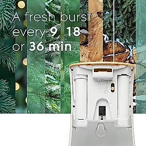 Glade Automatic Spray Refill, Air Freshener for Home and Bathroom, Twinkling Pine & Cedar, Limited Edition Scent, 6.2 Oz